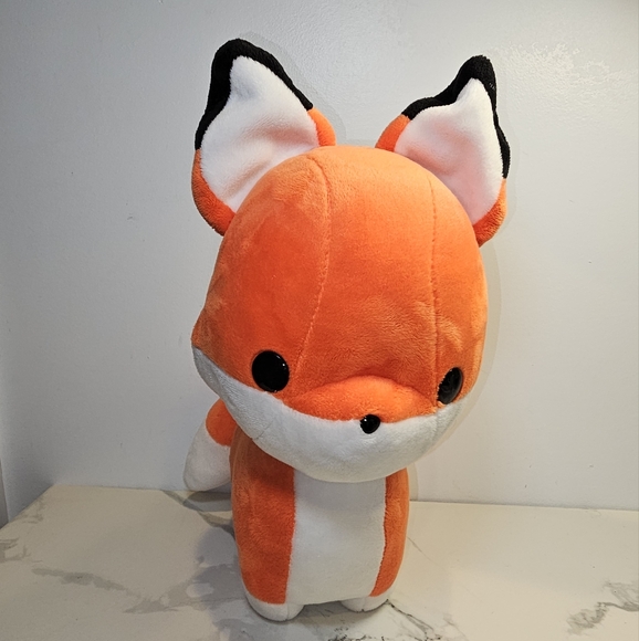 Bellzi | Toys | Orange Fox Plush Toy | Poshmark